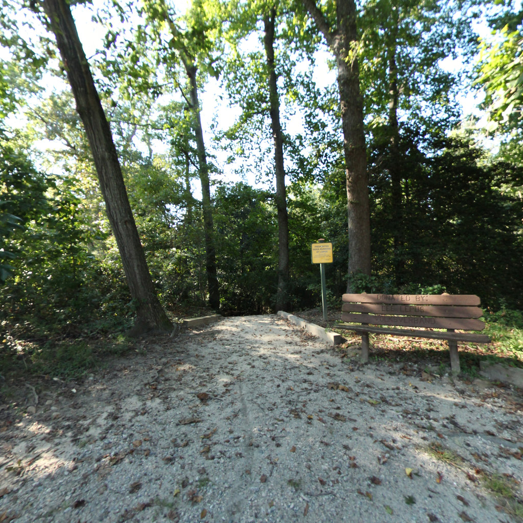 Point of Rocks trail in Colonial Heights, VA | Terrain360